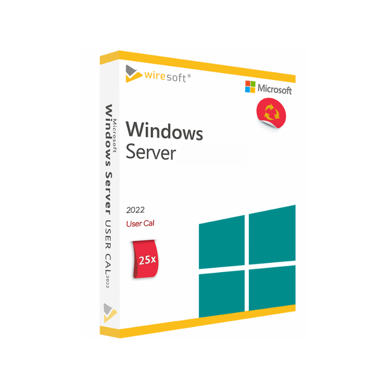 Windows Server 2022 Remote Desktop Services - 1 User CAL - Commercial ...